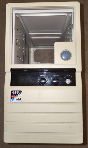 Vintage 386/486 Era Baby AT Computer Tower Case | eBay UK