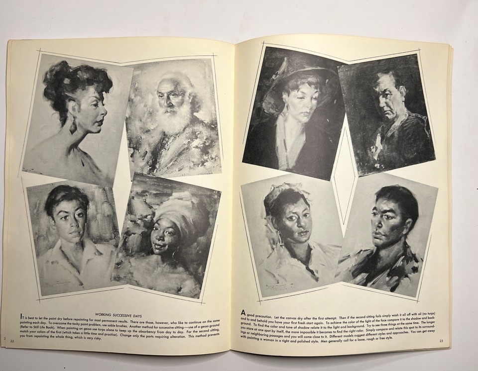 Vintage Clowns And Characters Leon Franks Drawing Painting Instruction ...