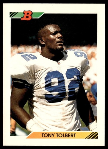 1992 Bowman Tony Tolbert Dallas Cowboys #177 | eBay