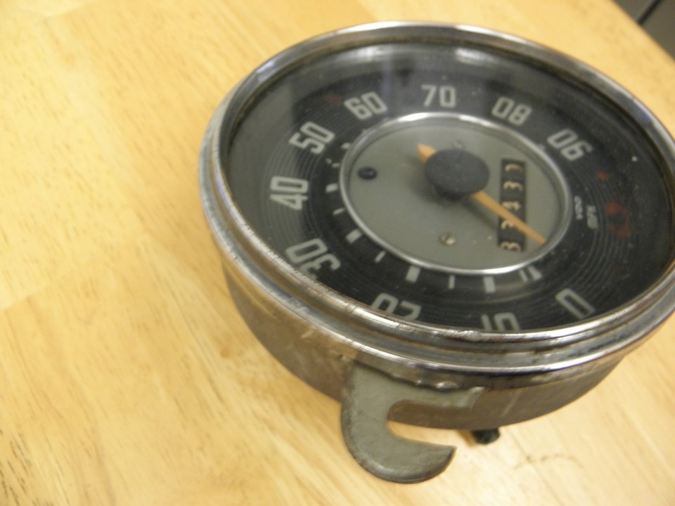 Vintage Volkswagen Bug Date 06/1961 Speedometer Tested WORKING 90 MPH ...