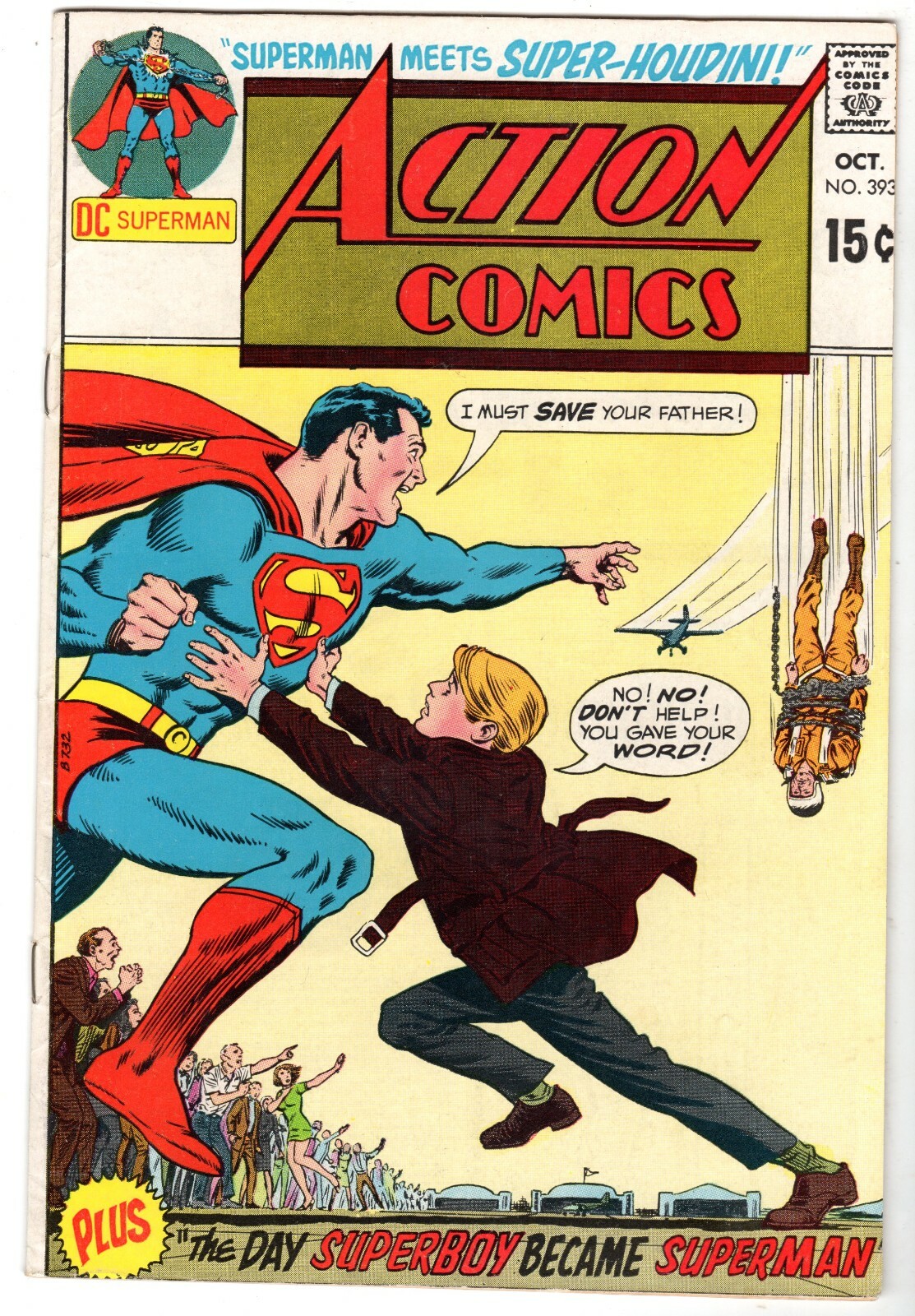 Action Comics Featuring Superman #393, Very Fine - Near Mint Condition ...