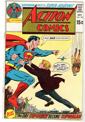 Action Comics Featuring Superman #393, Very Fine - Near Mint Condition ...