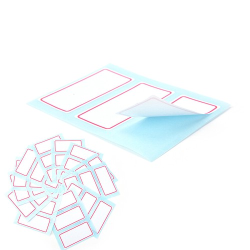 12sheets self label Blank note label Bar sticky writable name stickers ...