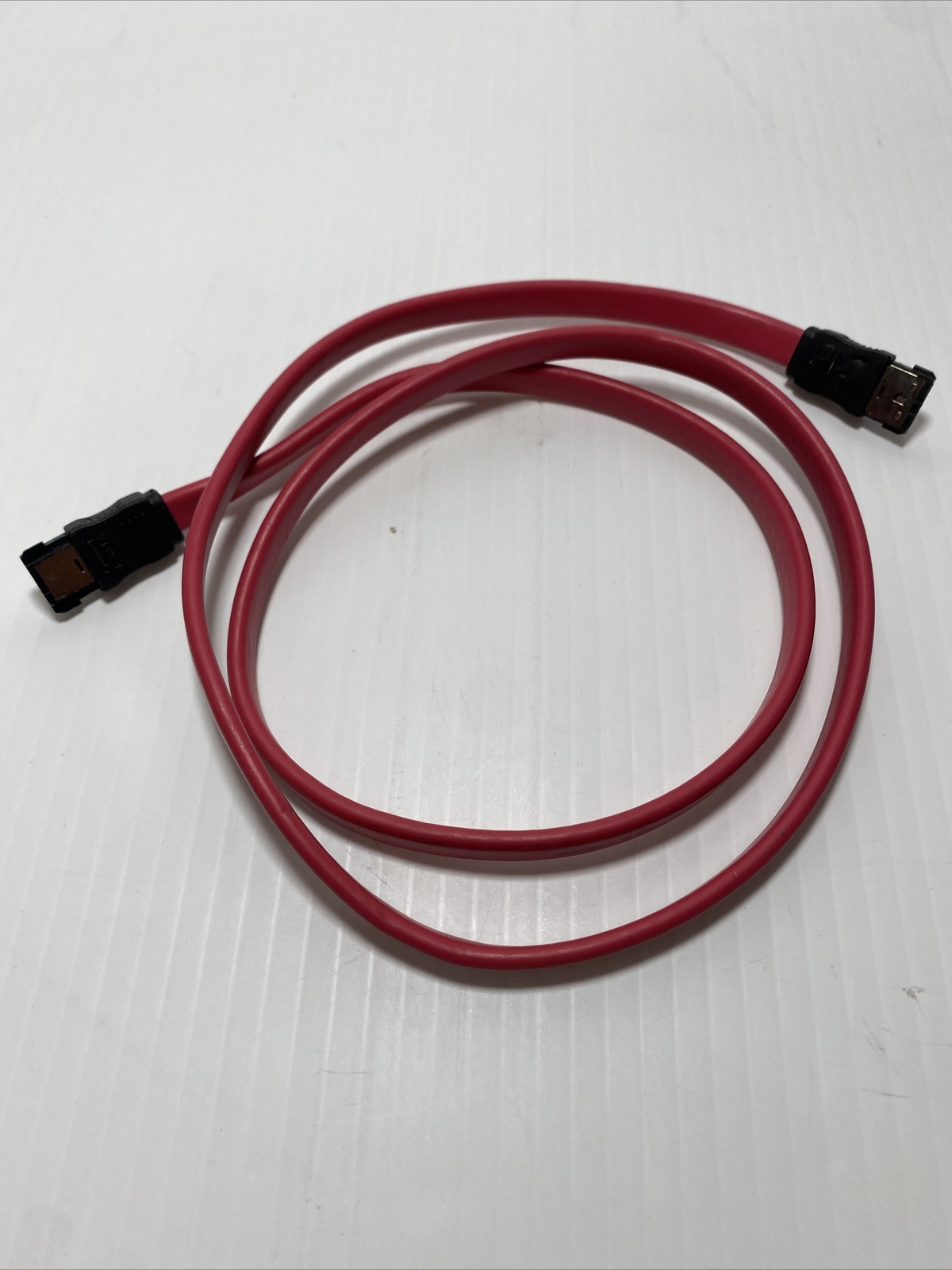 Crimping SATA 36" Awm 26AWG ATA E332199 30V Style 2725 Red Cable | eBay