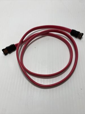 Crimping SATA 36" Awm 26AWG ATA E332199 30V Style 2725 Red Cable | eBay