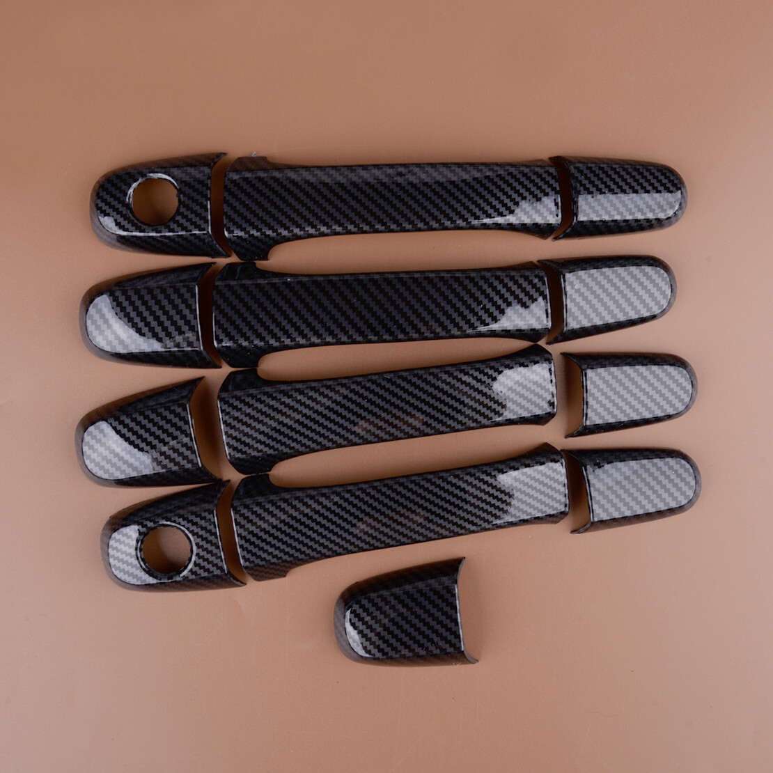 Carbon Fiber ABS Exterior Side Door Handle Cover Fit For Lexus IS300 ...