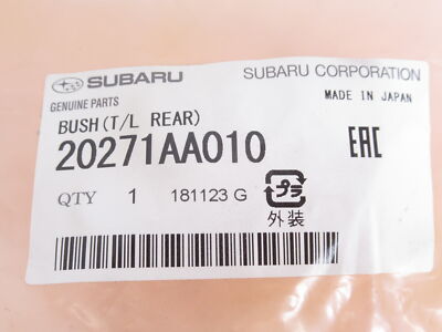 Genuine OEM Subaru 20271AA010 Trailing Arm Rear Link Bushing | eBay