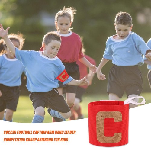 Soccer Football Captain Arm Band Leader Competition Armband for Kids ...