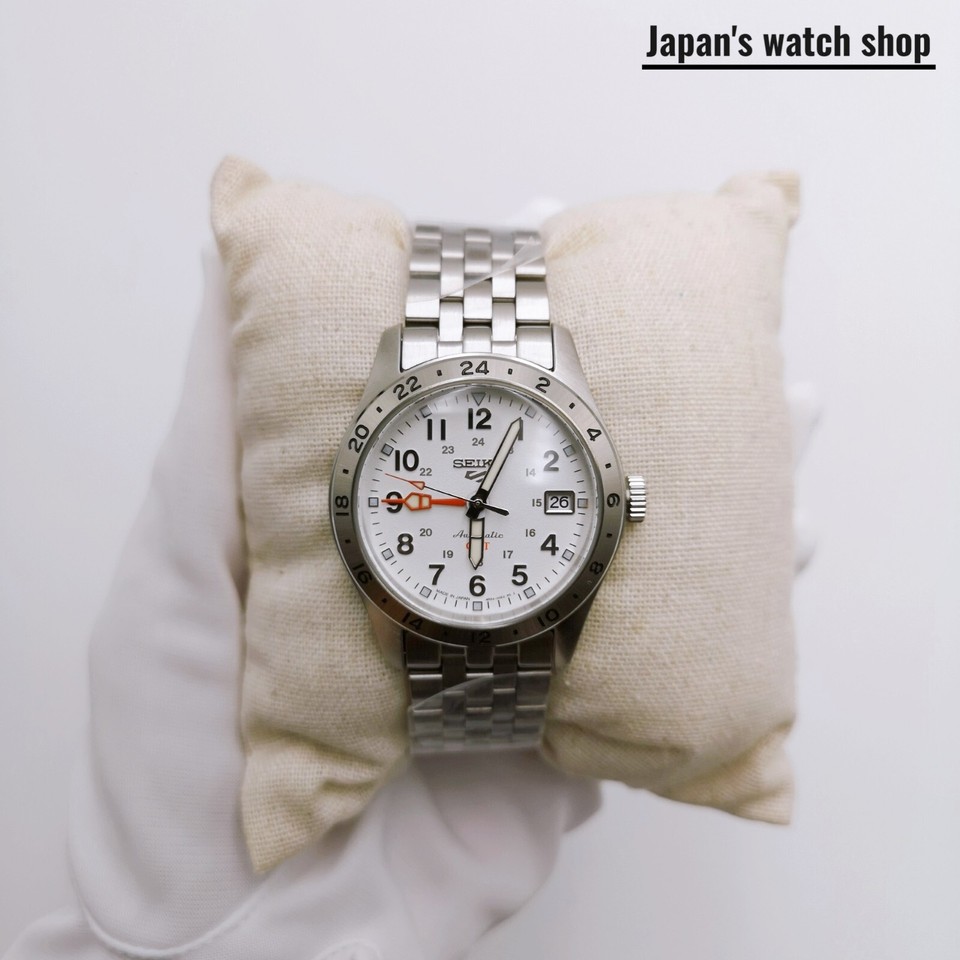 SEIKO 5 Sports SBSC009 White Men's Watch New in Box | eBay