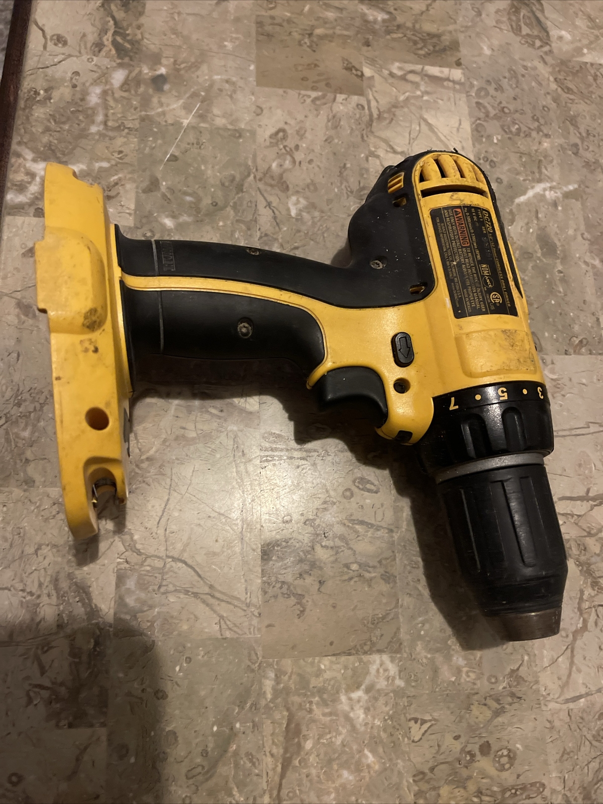 DeWALT DC720 18V Cordless 1/2 Drill / Driver Tool | eBay