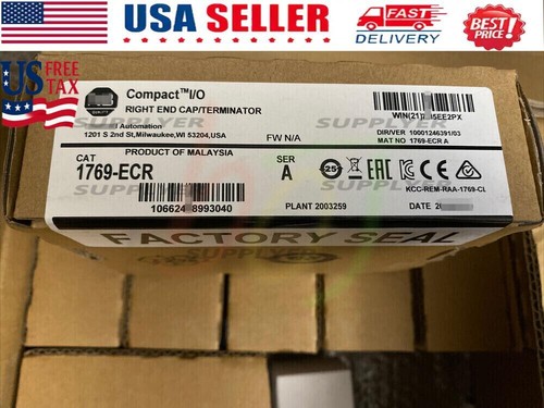 1pcs New 1769-ECR A Terminator Right End Cap 1769ECR | eBay