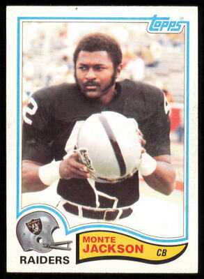 1982 Topps Football #191 Monte Jackson Oakland Raiders | eBay