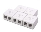 5 Pack Cable Matters Surface Mount Keystone Jack Box Enclosure White | eBay