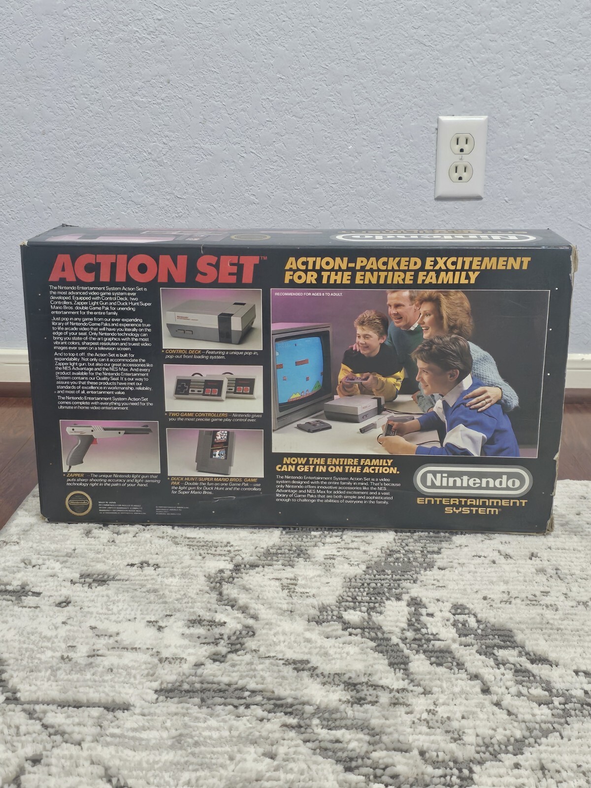 Nintendo Entertainment System Home Console - Gray for sale online | eBay