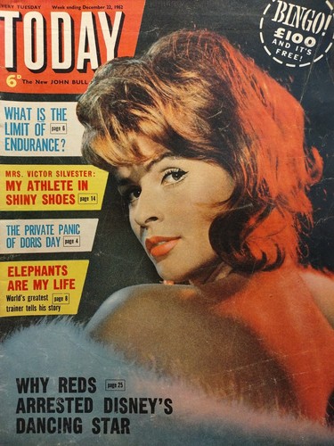 TODAY - The New John Bull Weekly UK Magazine December 22 1962 Senta ...