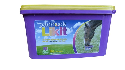 Likit Paddock Likit 8KG high-spec vitamin and mineral lick with garlic ...