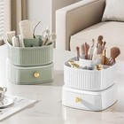 DASITON Stackable Makeup Organizer,Makeup Brush Holder With White | eBay