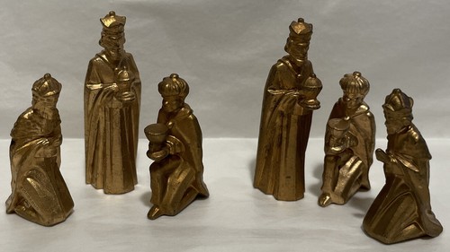 Panorama Miniature Ornament Figurines Three Kings Gold F114 Hong Kong ...