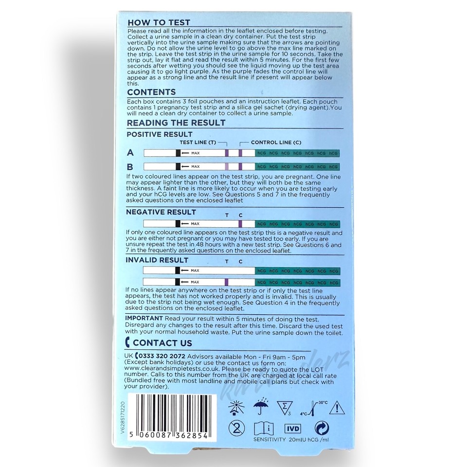 Pregnancy Test Stick Early Detection Ovulation Test Week Indicator ...