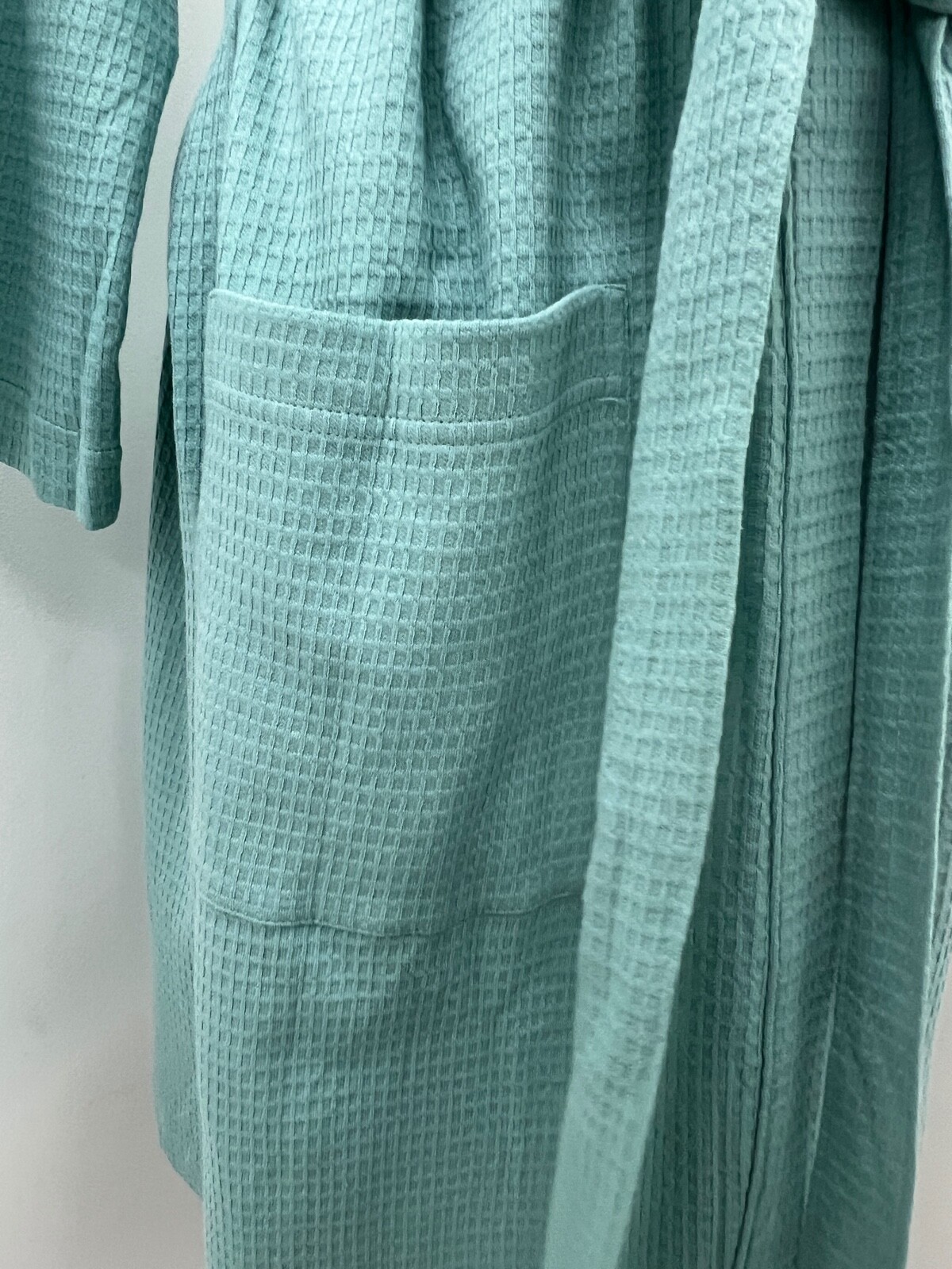Ex Marks & Spencer Ladies Pure Cotton Waffle Dressing Gown In 5 Colours ...