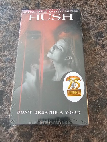 BRAND NEW Hush (VHS, 1998) Gwyneth Paltrow RARE Sealed OOP Watermarks ...