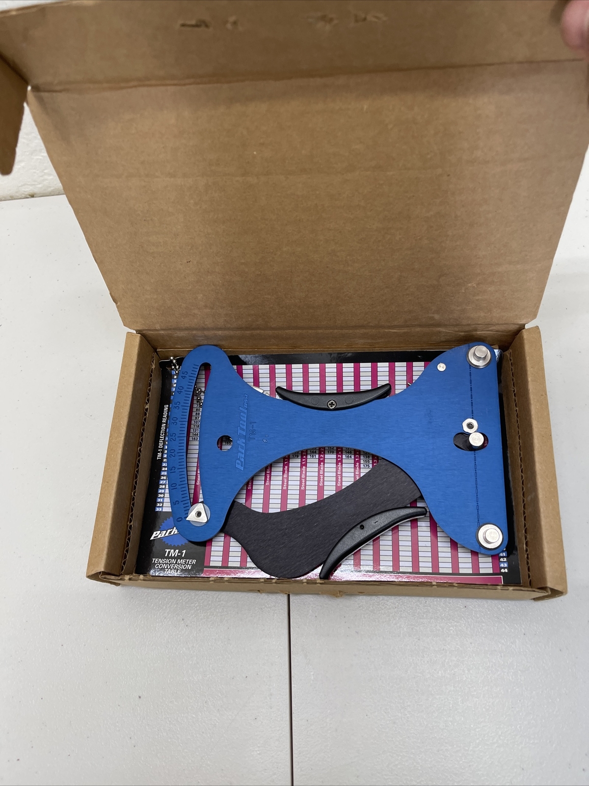 Park Tool TM1 Spoke Tension Meter - Blue for sale online | eBay