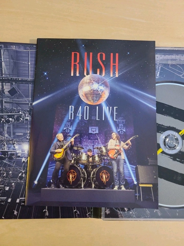 Rush: R40 LIVE (DVD, 2015) Complete 888072382596| eBay