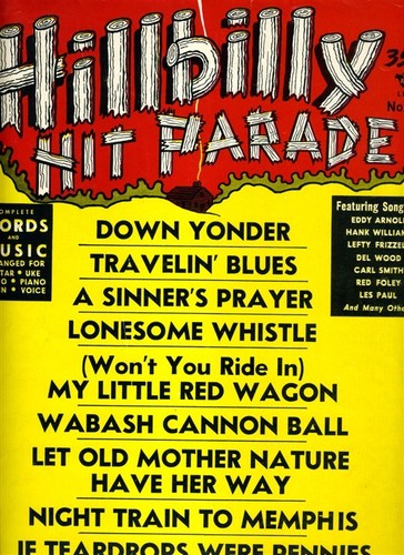 Hillbilly Hit Parade 1952 & Hillbilly and Cowboy Hit Parade 1953 Words ...