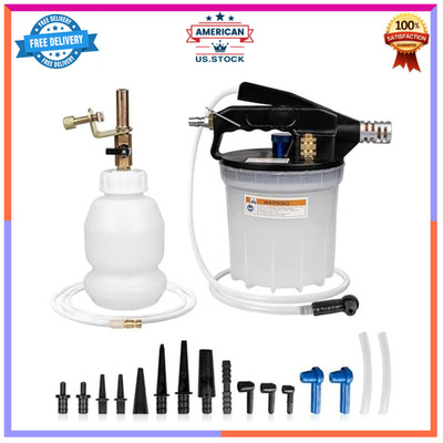 2L Vacuum Brake Bleeder & 1L Refill Bottle Kit with 16pcs Adapters for ...