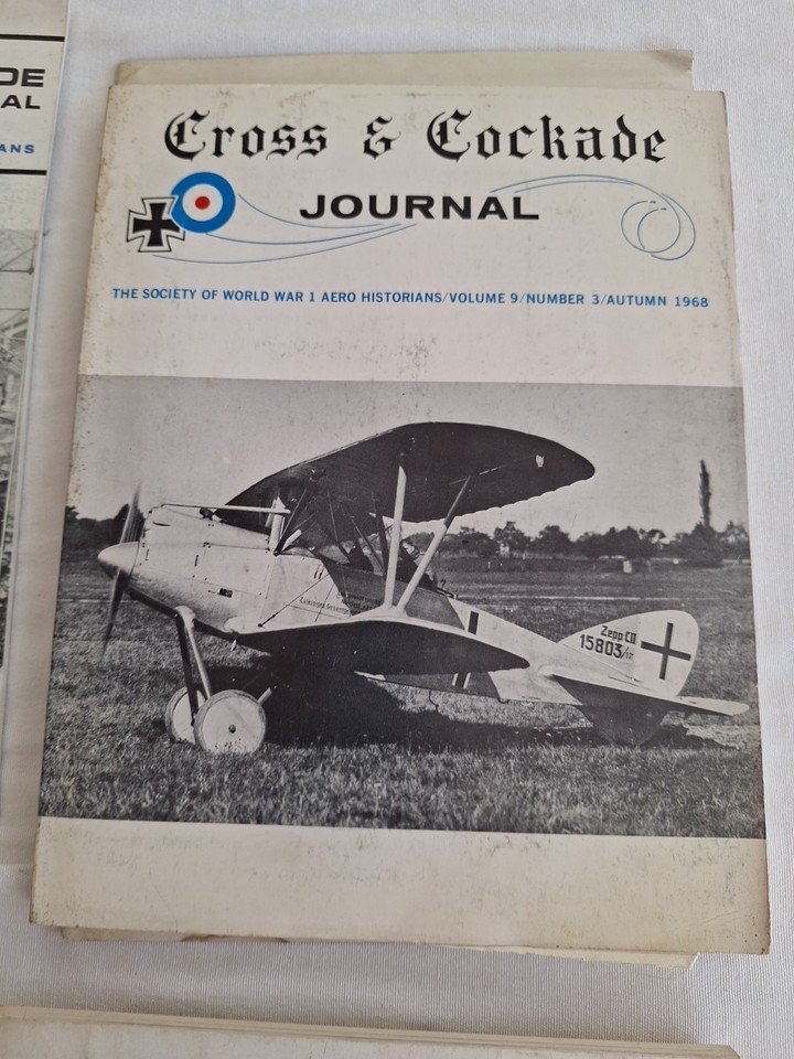 Bulk Lot of WW1 CROSS AND COCKADE AIR WAR JOURNALS, Vintage | eBay