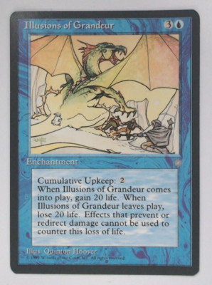 MTG Bling - Reserved List - Illusions of Grandeur - Ice Age -E303 | eBay