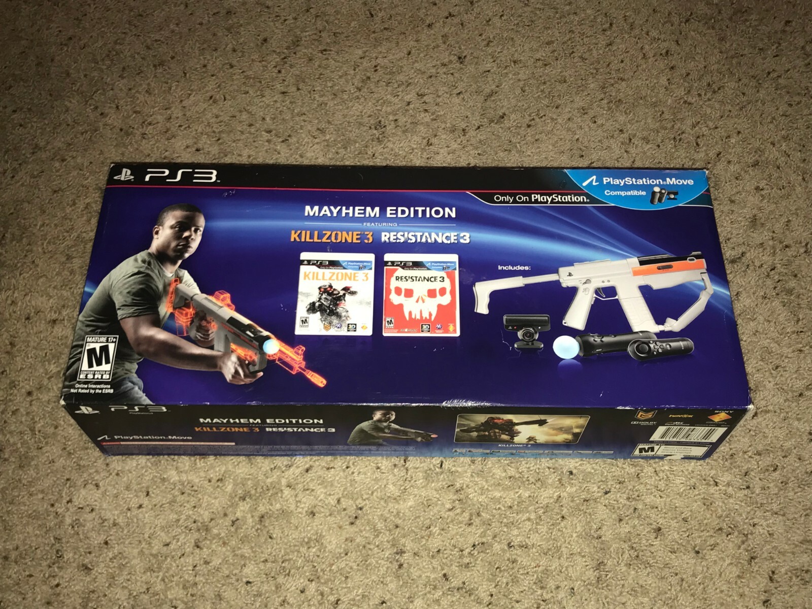 PS3 PlayStation 3 Mayhem Edition Featuring Killzone 3 and Resistance 3 ...