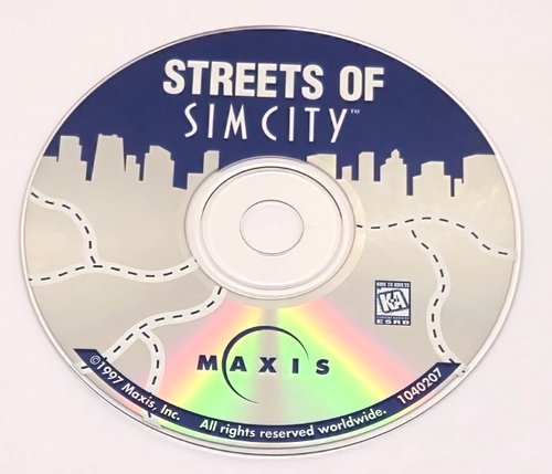 Streets of Sim City (PC, CD-ROM 1997) Game Disk Only - Tested | eBay