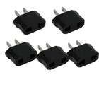 (1-20pcs) EU Euro Europe to US USA Power Jack Wall Plug Converter ...