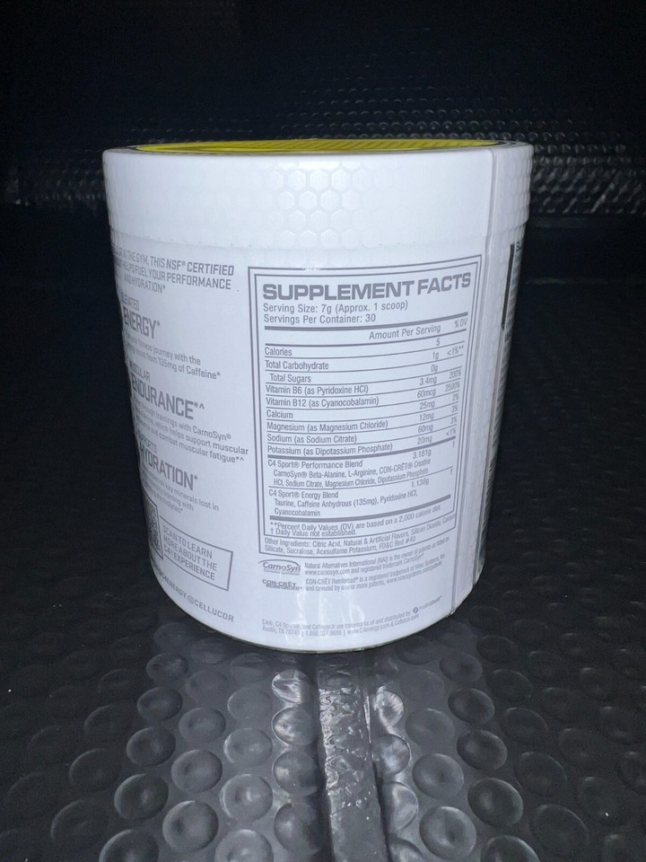 2 pack C4 Sport Pre Workout Fruit Punch - NSF Certified for Sport | 30 ...