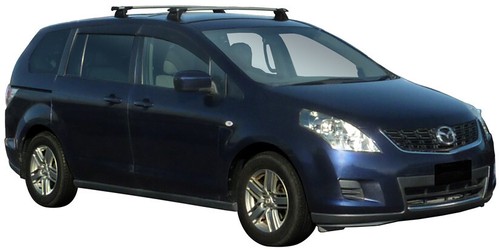 Prorack 2 Bar Roof Rack Kit for Mazda MPV 5dr MPV 2006 on (S16 + K340 ...