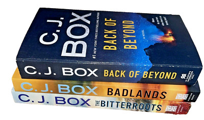 CJ BOX LOT OF 3 NEW CJ BOX MYSTERIES PAPERBACK BOOKS CASSIE DEWELL&CODY ...