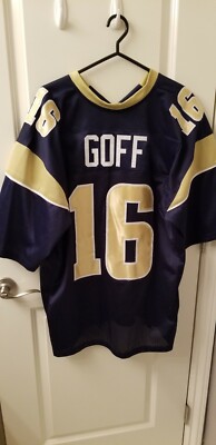 Los Angeles Rams Jared Goff Mens Blue XL NFL Jersey | eBay