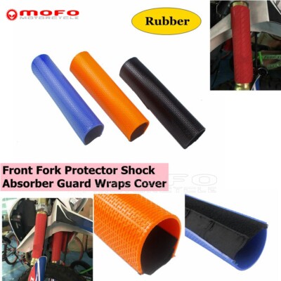 Pair Motorcycle Front Fork Protector Shock Absorber Guard Wraps Cover ...