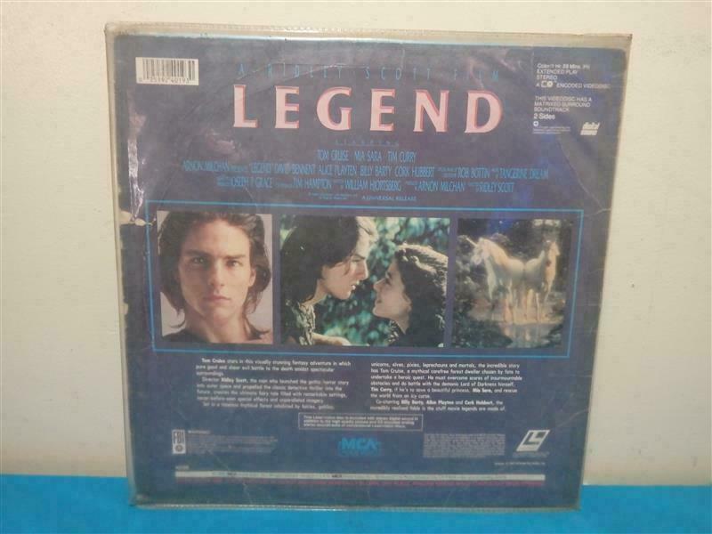 A Ridley Scott Film LEGEND Laser Disc | eBay
