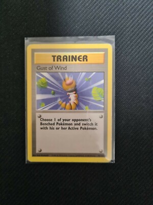 Gust Of Wind 93 Base Set Pokemon Card | eBay