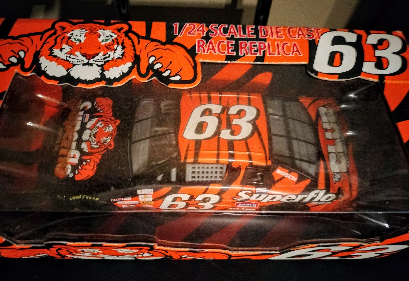 Vintage 1999 Racing Champions 1/24 #63 Exxon Superflo Motor Oil Die ...