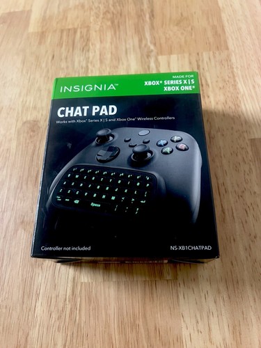 Insignia Chat Pad XBOX Series X/S/One NEW Sealed Backlit Headset ...