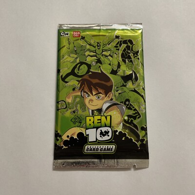 1x Ben 10 Collectible Card Game CCG Bandai Booster Pack 2006 Sealed | eBay