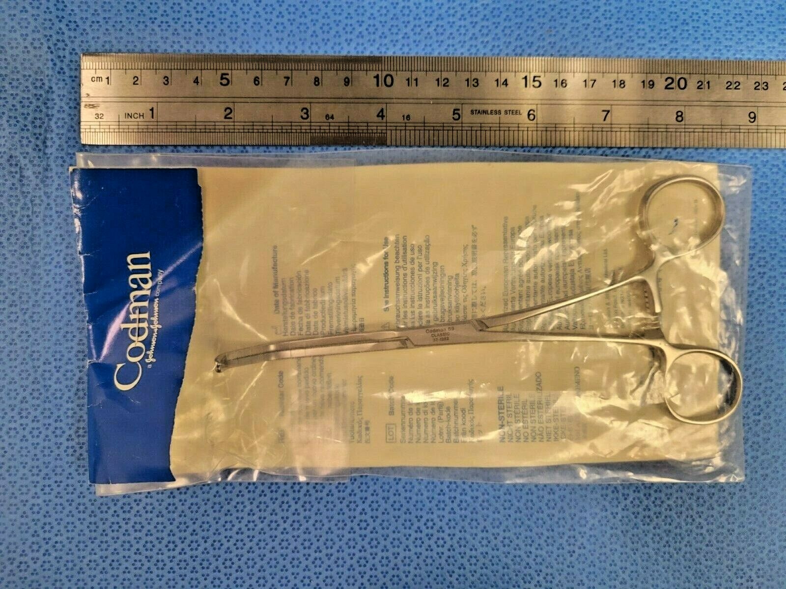 Codman 37-1282 Cooley Vascular Pediatric Clamp Angled Mj6 for sale ...