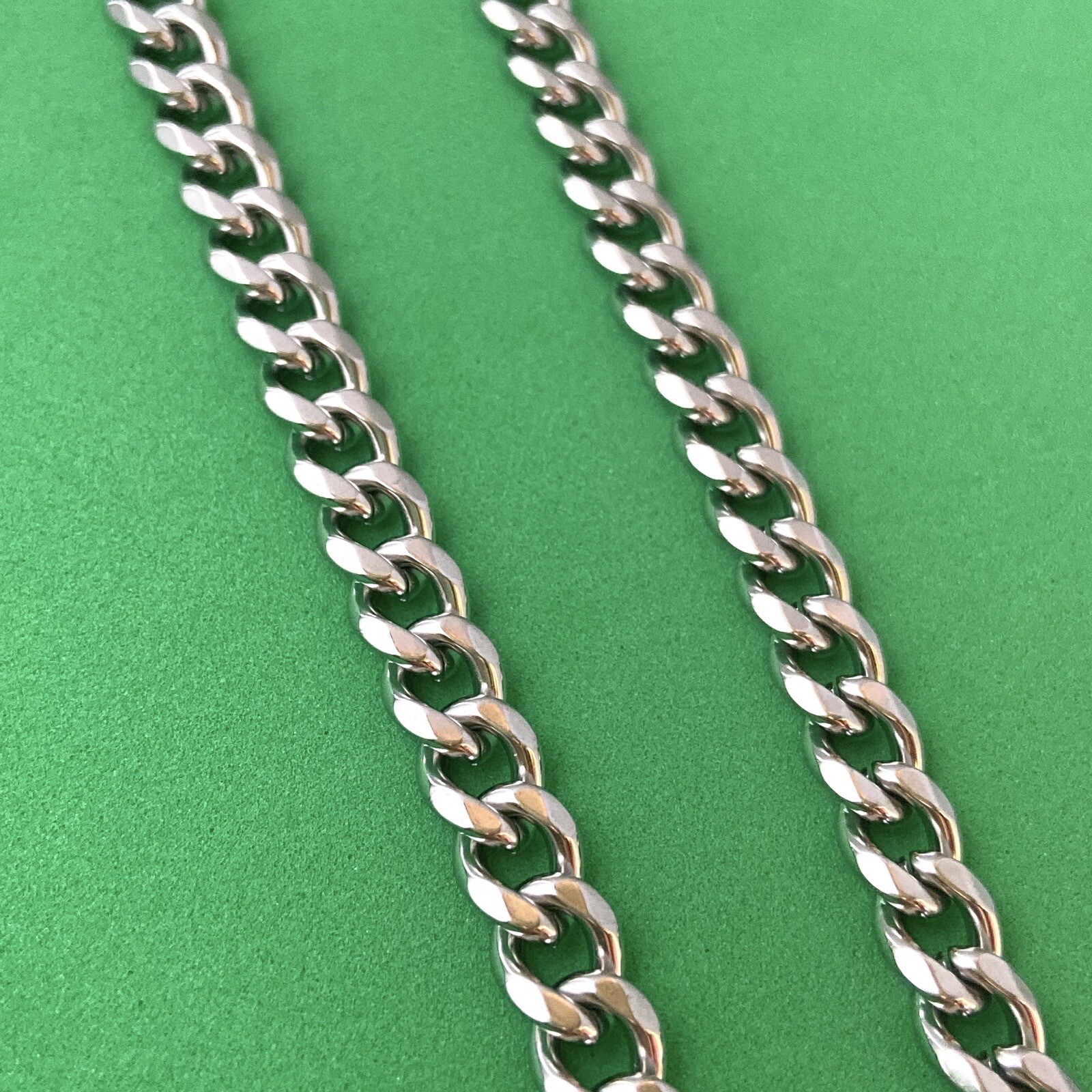 Titanium Steel Link Chain Necklace for Men Women,Punk Hip Hop Necklace ...