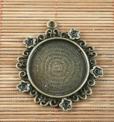 2pcs antiqued bronze flower rim photo frame G1518 | eBay