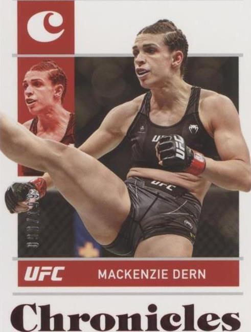 2022 Panini Chronicles UFC - Mackenzie Dern #28 Red /199 for sale ...