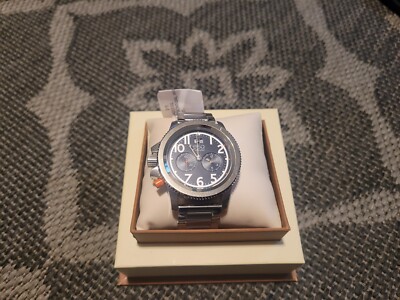 ESQ by Movado Excel Blue Dial Chronograph Tachymeter Watch BRAND NEW ...