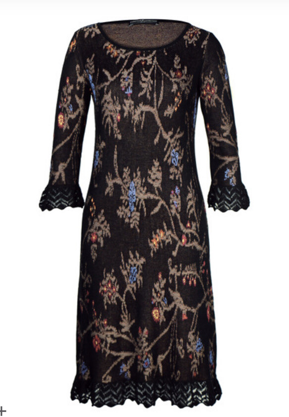 187. Peruvian Connection MARCELLE PIMA COTTON DRESS S - Gem